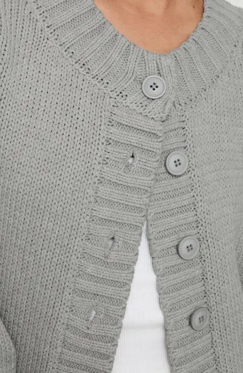 Princess Polly Edlern Blouson Cotton Blend Cardigan