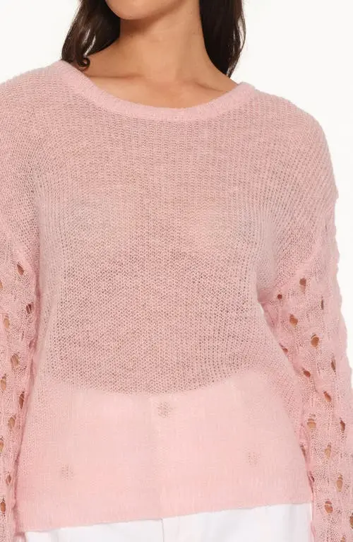PETAL & PUP Janina Open Stitch Sweater