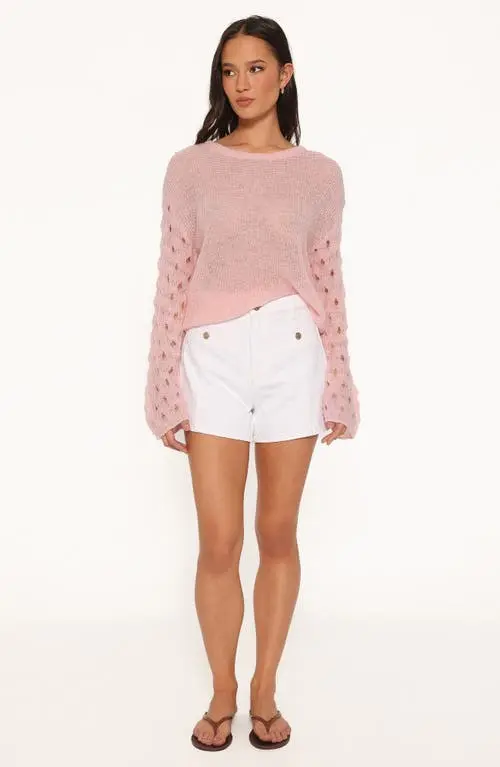 PETAL & PUP Janina Open Stitch Sweater