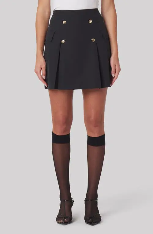 WILLIAMS ATHLETIC CLUB Sabrina Performance Miniskirt - Black