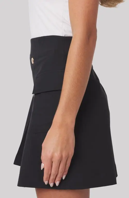 WILLIAMS ATHLETIC CLUB Sabrina Performance Miniskirt - Black