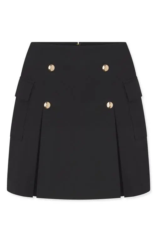 WILLIAMS ATHLETIC CLUB Sabrina Performance Miniskirt - Black