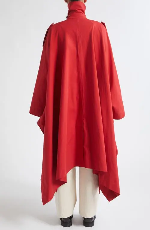 RÓHE Cape Stretch Cotton Trench Coat