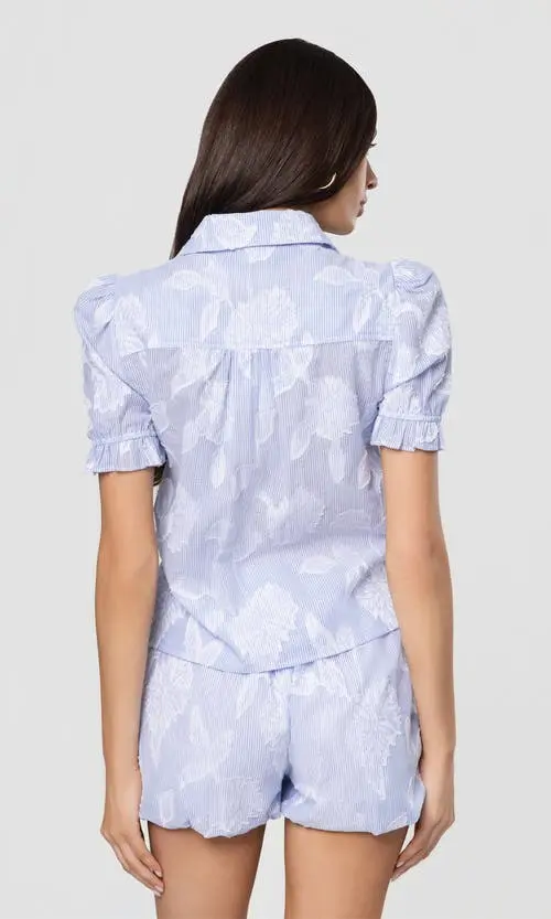 Generation Love Mina Floral Stripe Top