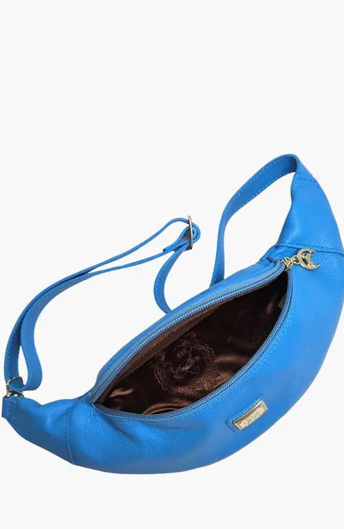 CAVALINHO Muse 219 Pebbled Leather Sling Bag - Blue