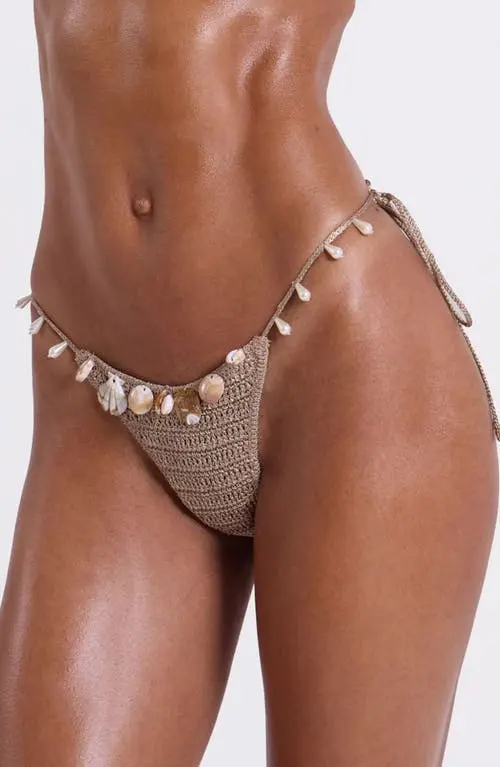 JADED LONDON Anatase Crochet Bikini Bottoms