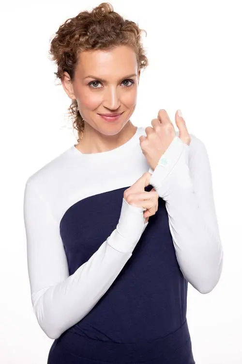 Coolibar Luna Pullover Shrug - White