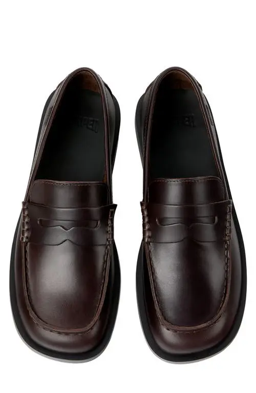 Camper Don Penny Loafer - Dark Brown