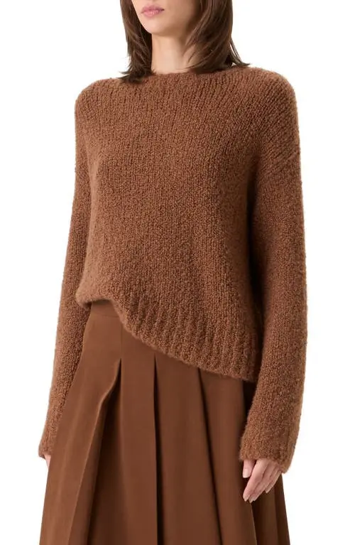 Akris Cashmere & Silk Bouclé Sweater
