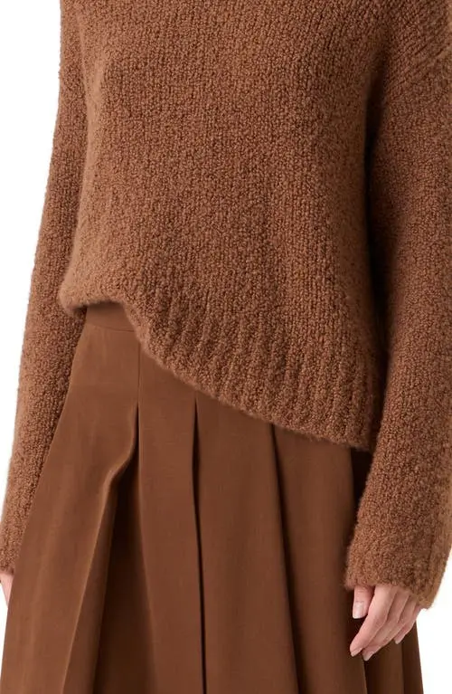 Akris Cashmere & Silk Bouclé Sweater
