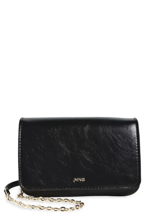 Mango Corina Crossbody Bag - Black
