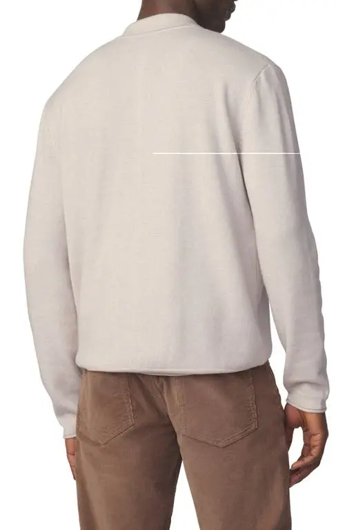 Joe's Jeans Long Sleeve Merino Wool Polo - Ancient Scroll