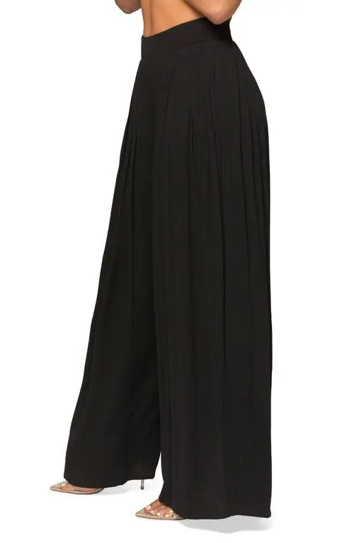 JLUXLABEL Pleated Wide-leg Pants