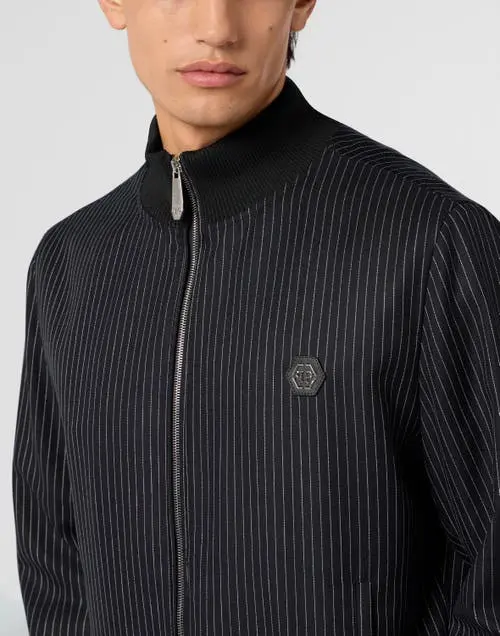 Philipp Plein Classic Tracksuit Jacket Stripes Stripes