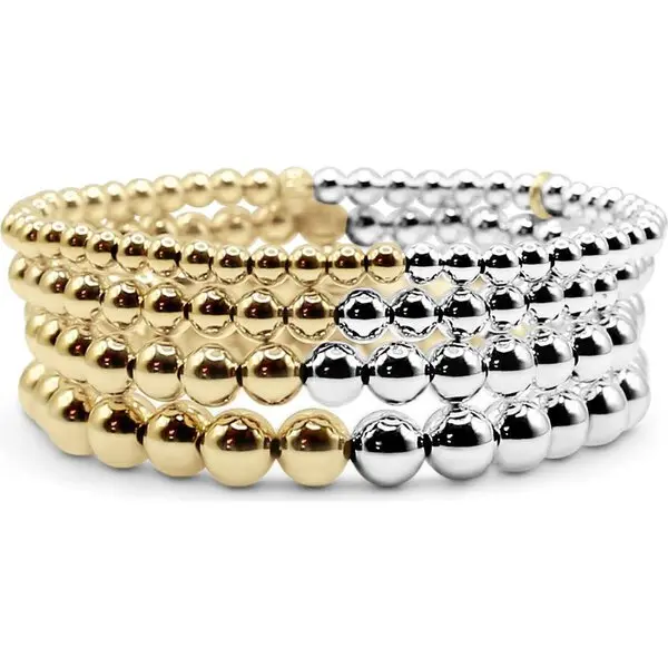 BOWOOD LANE Fusion Two-tone Bracelet Stack