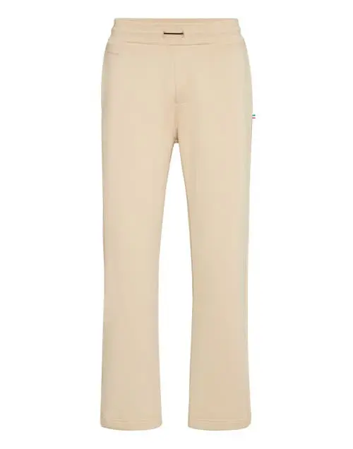 BILLIONAIRE Tracksuit Trousers With Alcantara Stripes - Beige