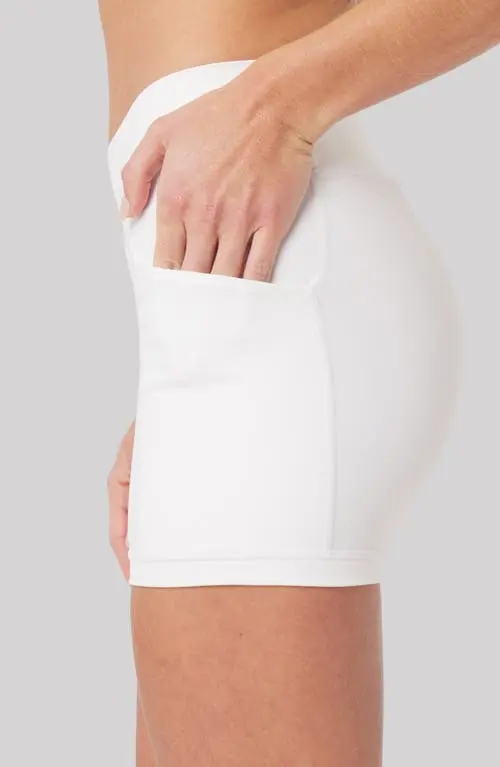 WILLIAMS ATHLETIC CLUB Heather Performance Pocket Bike Shorts