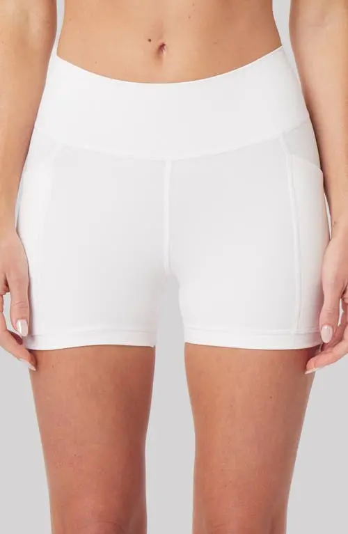 WILLIAMS ATHLETIC CLUB Heather Performance Pocket Bike Shorts