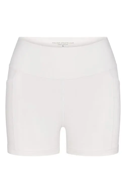 WILLIAMS ATHLETIC CLUB Heather Performance Pocket Bike Shorts