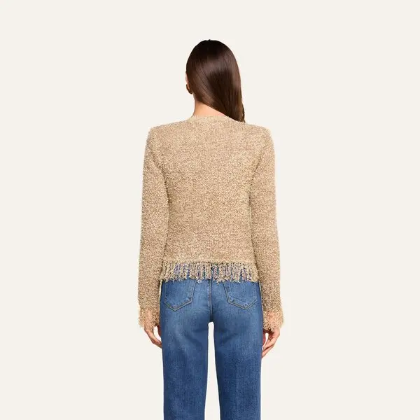 L'Agence Mireille Fringe Cardigan