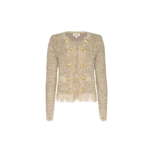 L'Agence Mireille Fringe Cardigan