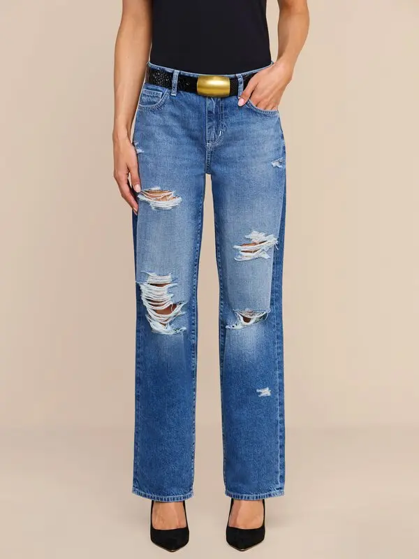 L'Agence Zelda Slouchy Straight Jean - Atlantis Destruct