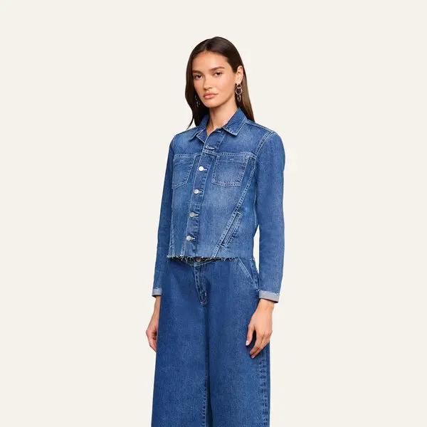 L'Agence Janelle Denim Jacket
