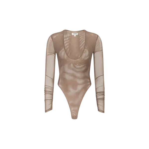 L'Agence Thalassa High-leg Bodysuit - Cardamom