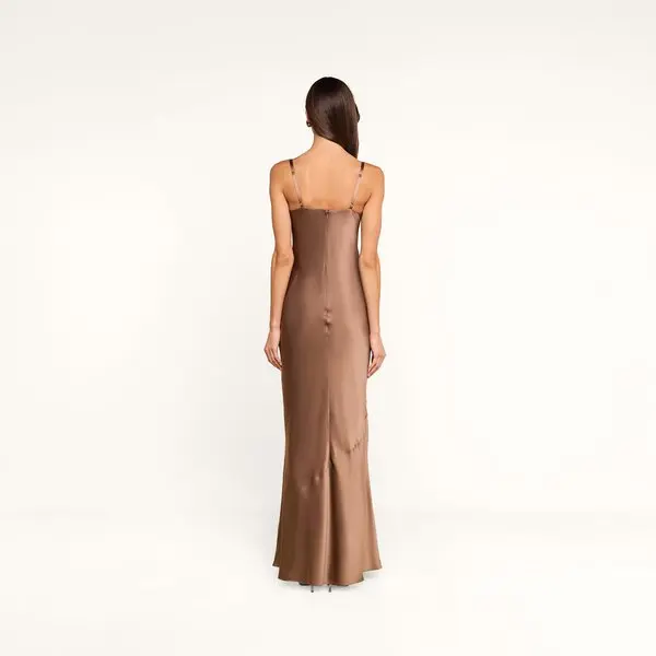 L'Agence Sayla Silk Gown - Cardamom
