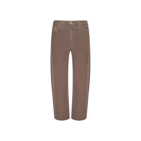 L'Agence Mallis Corduroy Bow-leg Pants