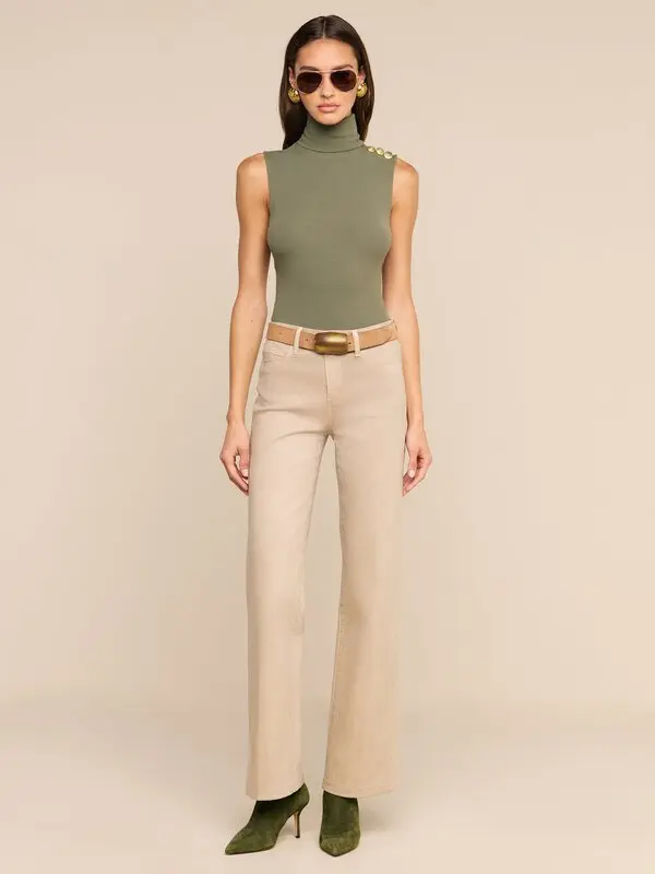 L'Agence Ceci Sleeveless Turtleneck