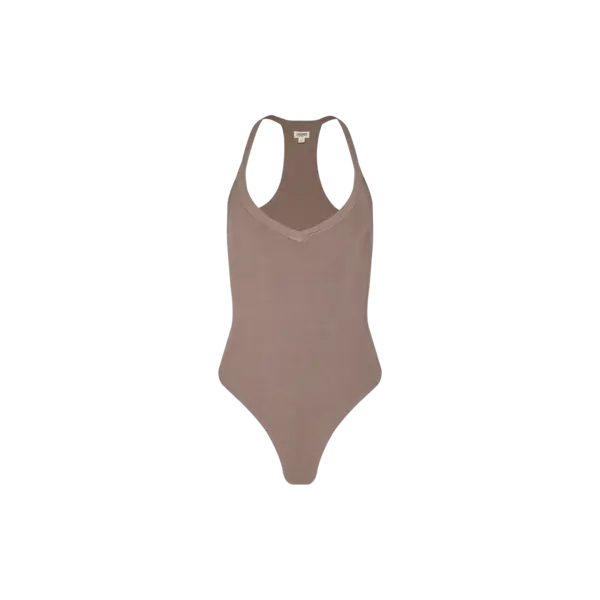 L'Agence Wrenna Racerback Bodysuit - Cardamom