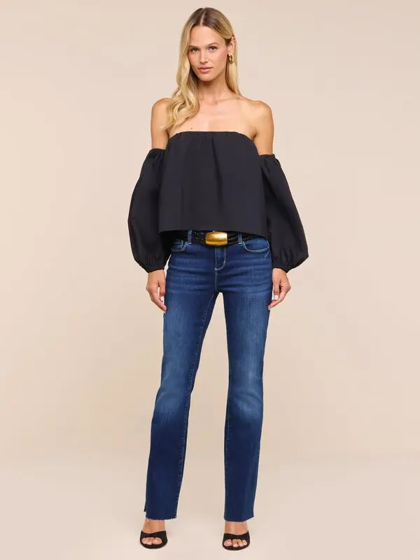 L'Agence Sarai Off-the-shoulder Top