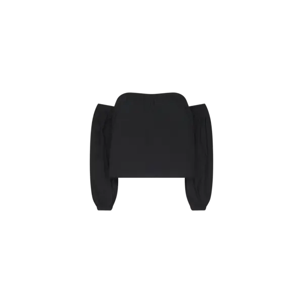 L'AGENCE Sarai Off-the-shoulder Top - Black