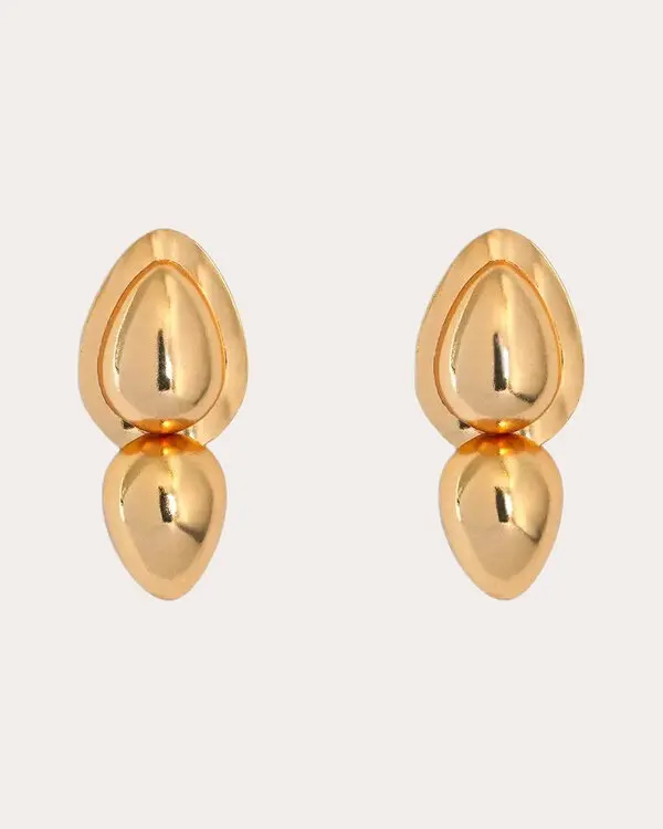 LINA HERNÁNDEZ Cosmic Egg Large Drop Earrings