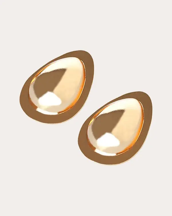 LINA HERNÁNDEZ Gala Egg Stud Earrings