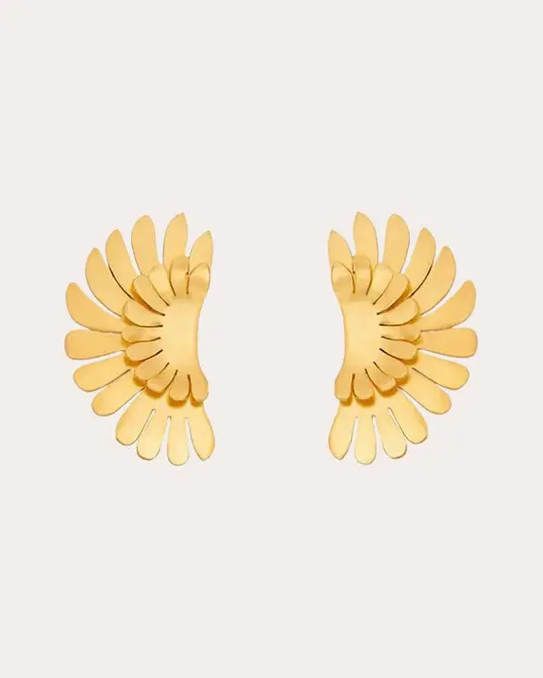 LINA HERNÁNDEZ Wings Of Abundance Stud Earrings