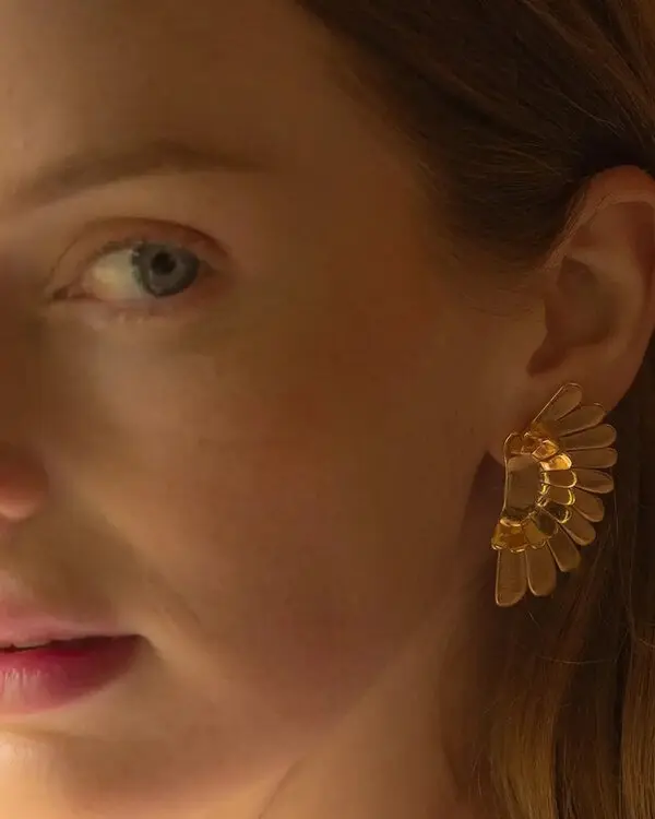 LINA HERNÁNDEZ Wings Of Happiness Stud Earrings
