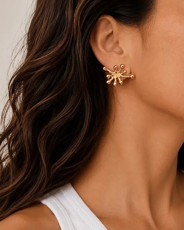 LINA HERNÁNDEZ Aureliana Mini Stud Earrings