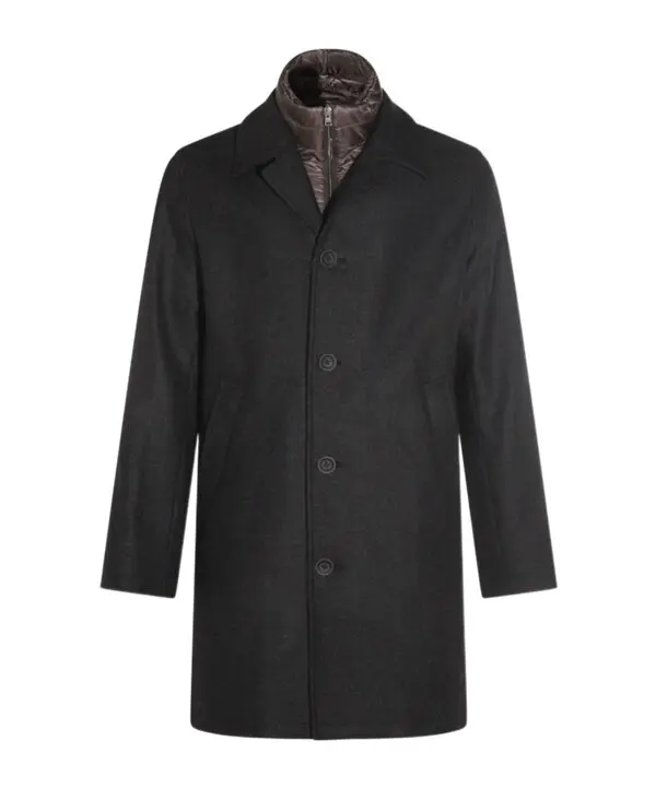 Herno Single Breasted Long Coat
