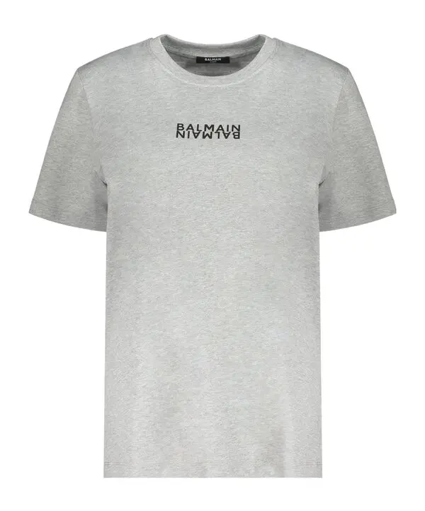 Balmain Logo Print T-shirt