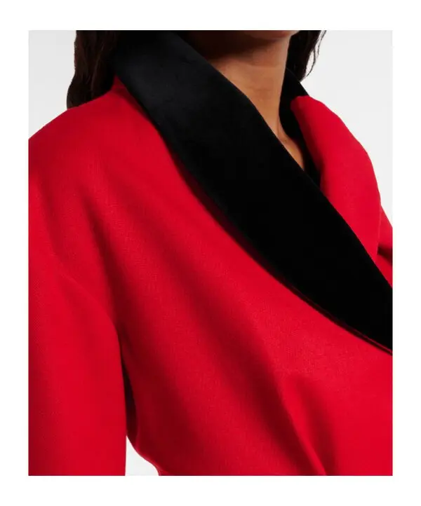 VIVIENNE WESTWOOD Asymmetrical Virgin Wool Jacket