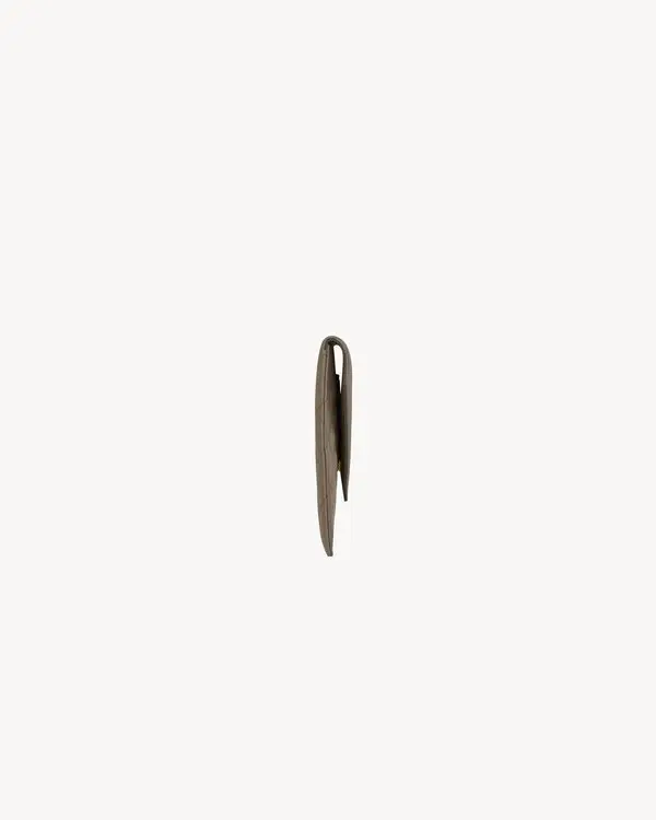 Saint Laurent Paris Pouch In Grain De Poudre Leather