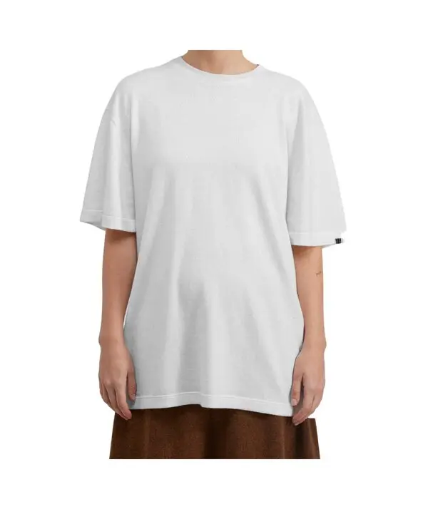 Extreme Cashmere Short-sleeved Cashmere T-shirt - White