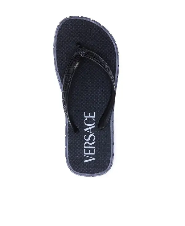 Versace Greca-motif Flip Flops