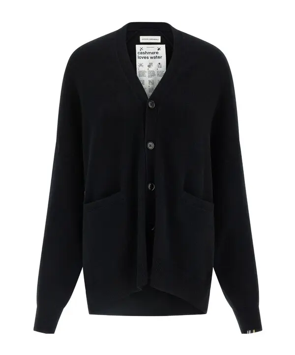 Extreme Cashmere N24 Tokio Knit Cardigan - Black