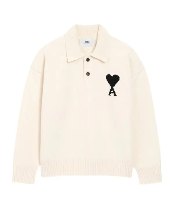 AMI Paris Logo-detail Sweater