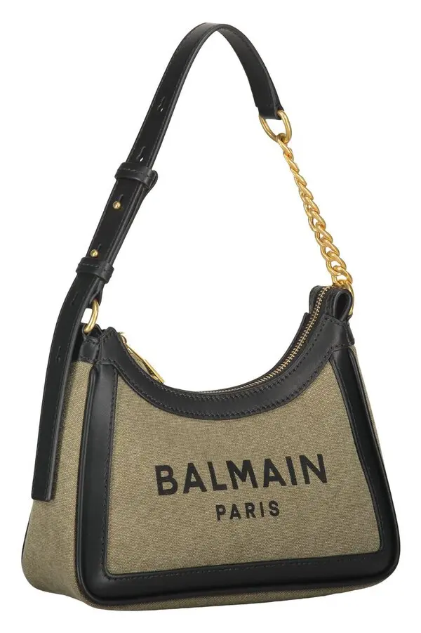 Balmain Logo Lettering Shoulder Bag