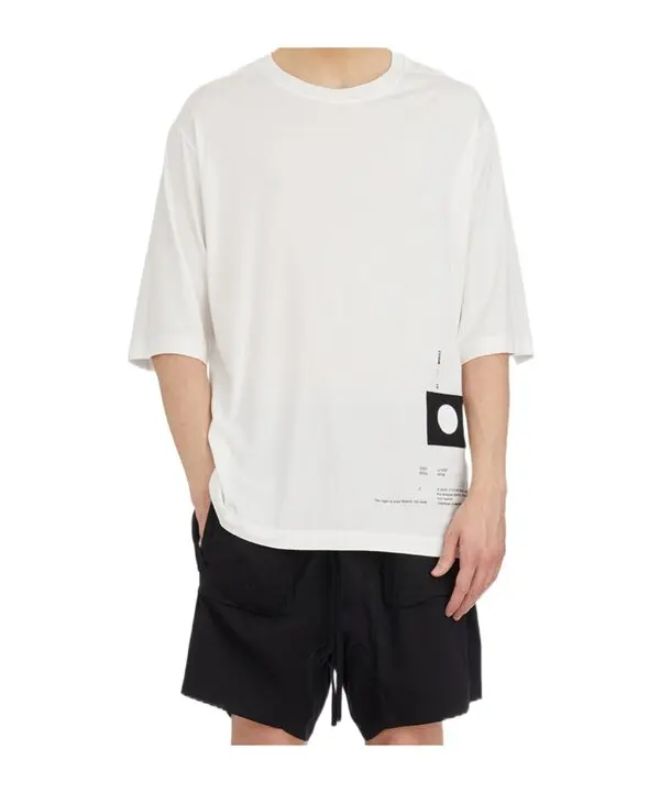 THOM KROM Printed Graphic T-shirt