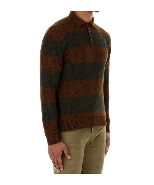 Etro Striped Polo Shirt